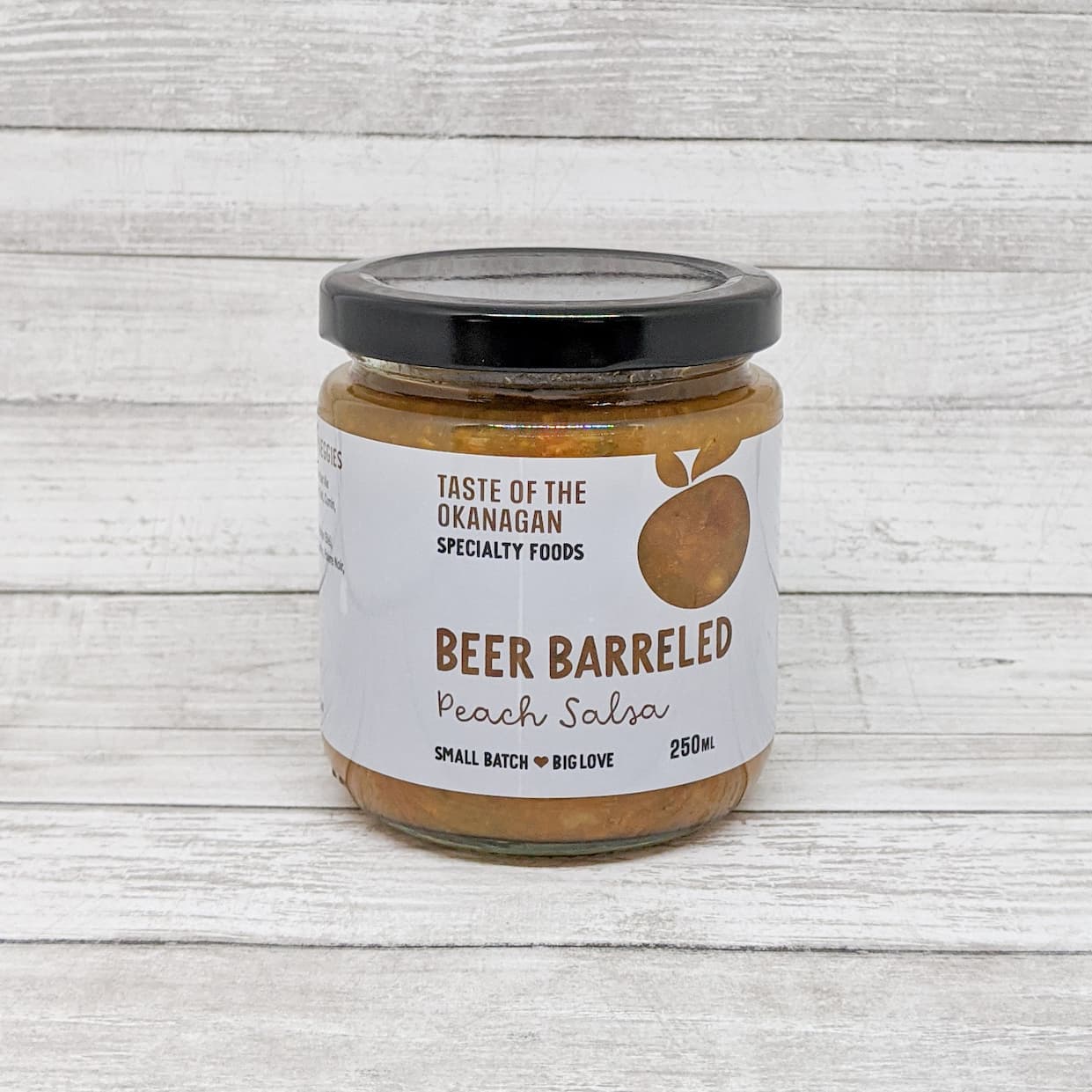 Okanagan Beer Barrelled Peach Salsa